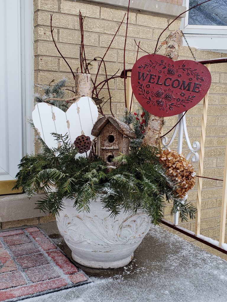 5 Minute Valentine’s Day Planter « Oh What A Beautiful Garden - Chicagoland